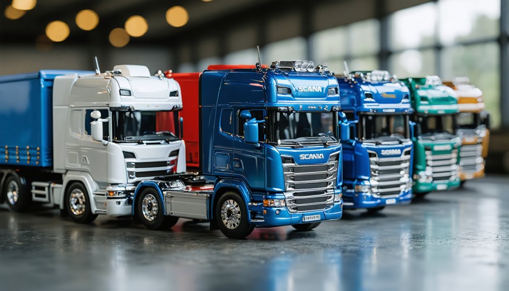 Modele Scania: Legendarne ciężarówki w miniaturze